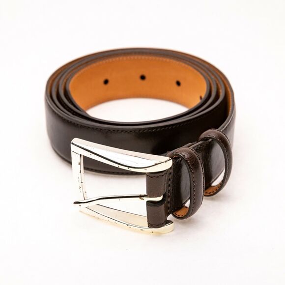 Trafalgar | Accessories | Trafalgar Men Easton Leather Dress Belt Honey ...